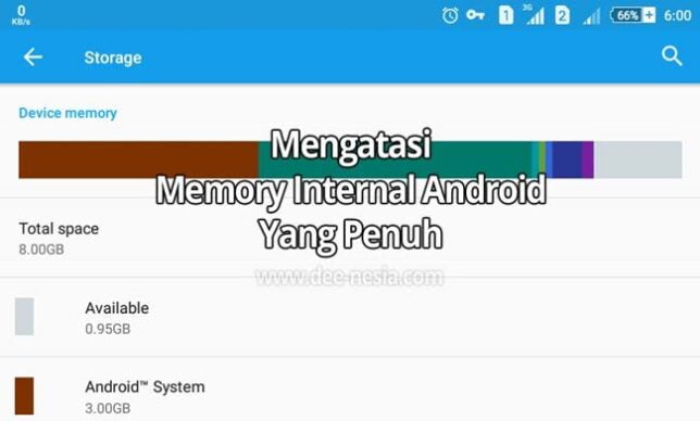 Mengatasi Memory Internal Android Yang Penuh Ini 5 Tips Mudahnya